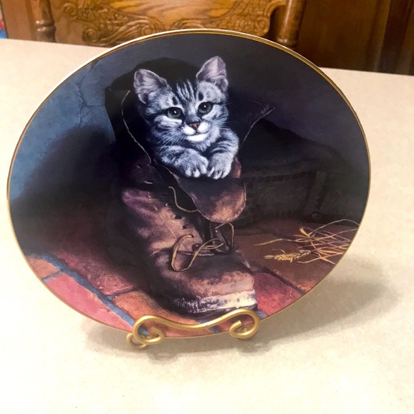Unique Vintage | Wall Decor | Collector Cat Plate | Poshmark